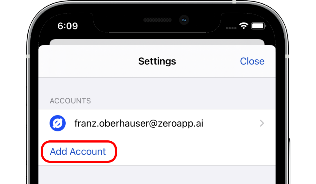Accounts – ZERO