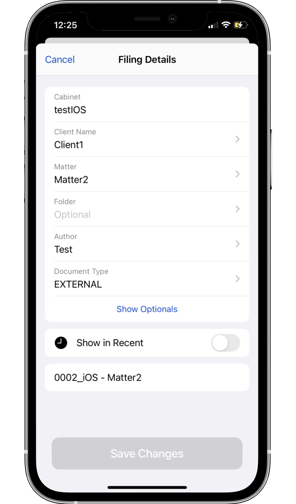 NetDocuments Integration – ZERO