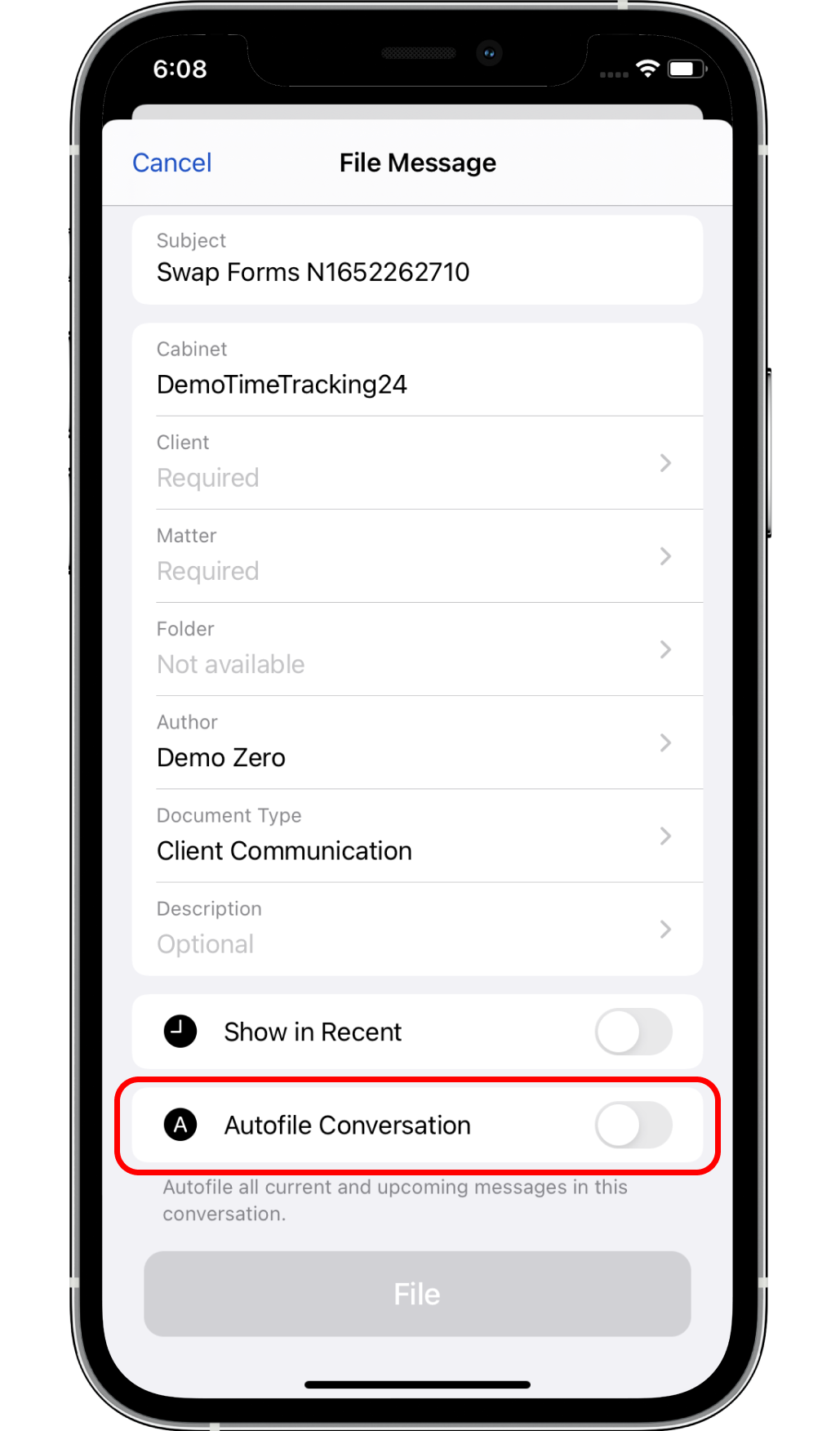 NetDocuments Integration – ZERO