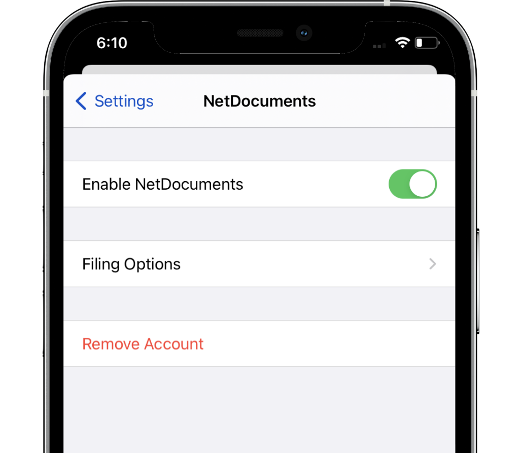 NetDocuments Integration – ZERO