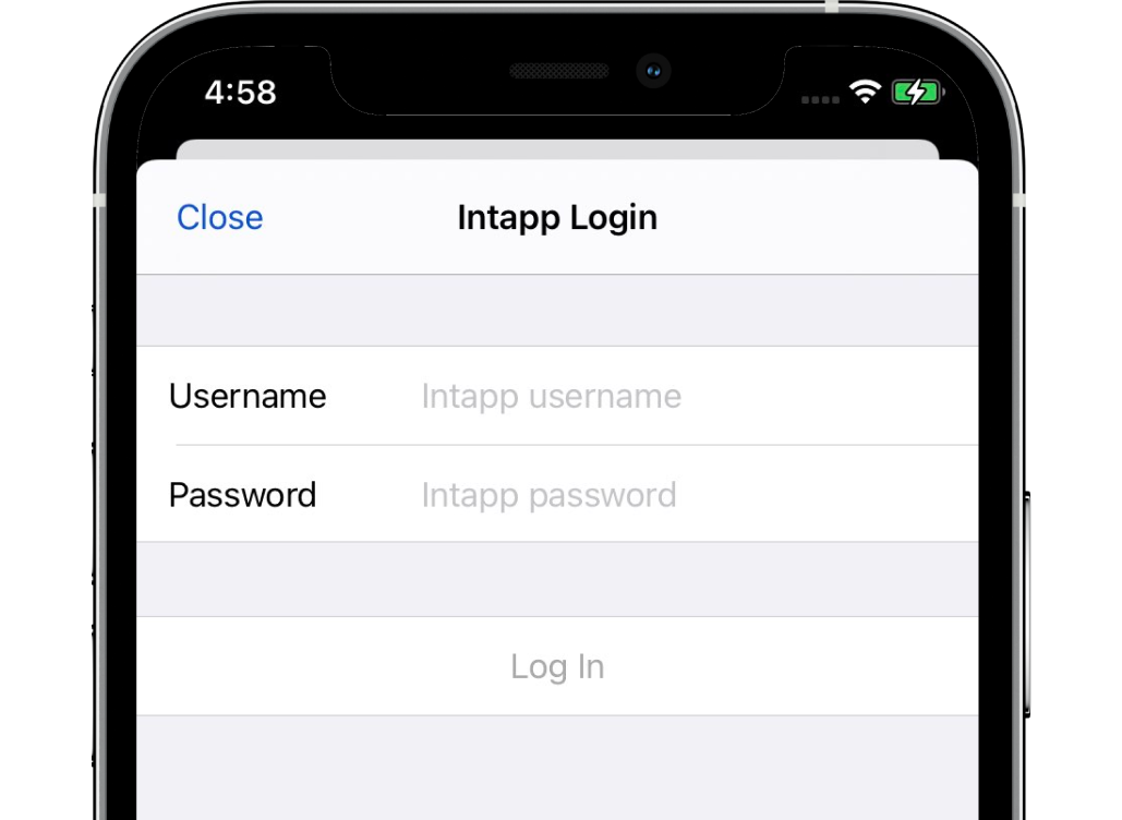 Intapp Integration – ZERO