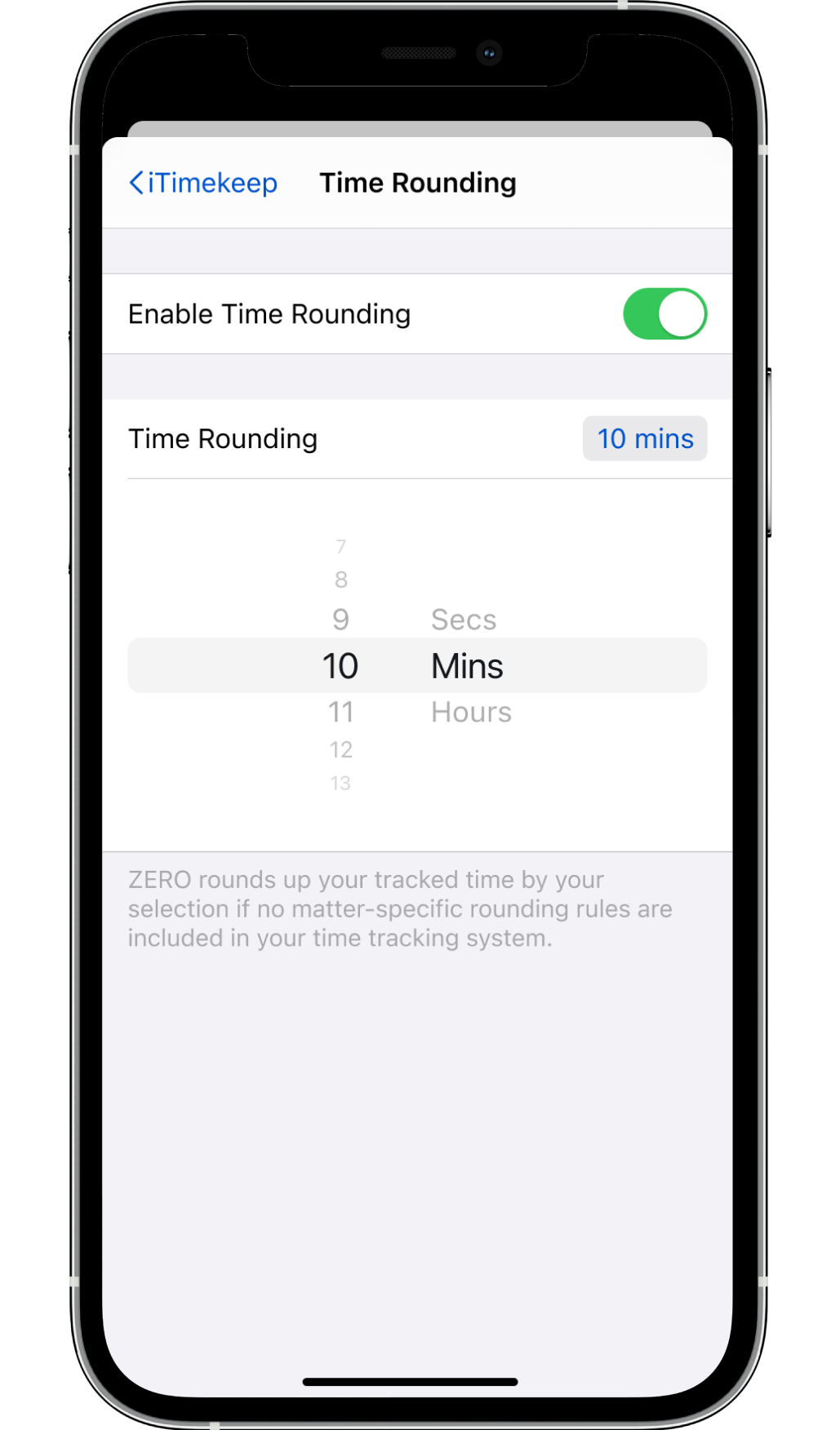 iTimekeep Integration – ZERO