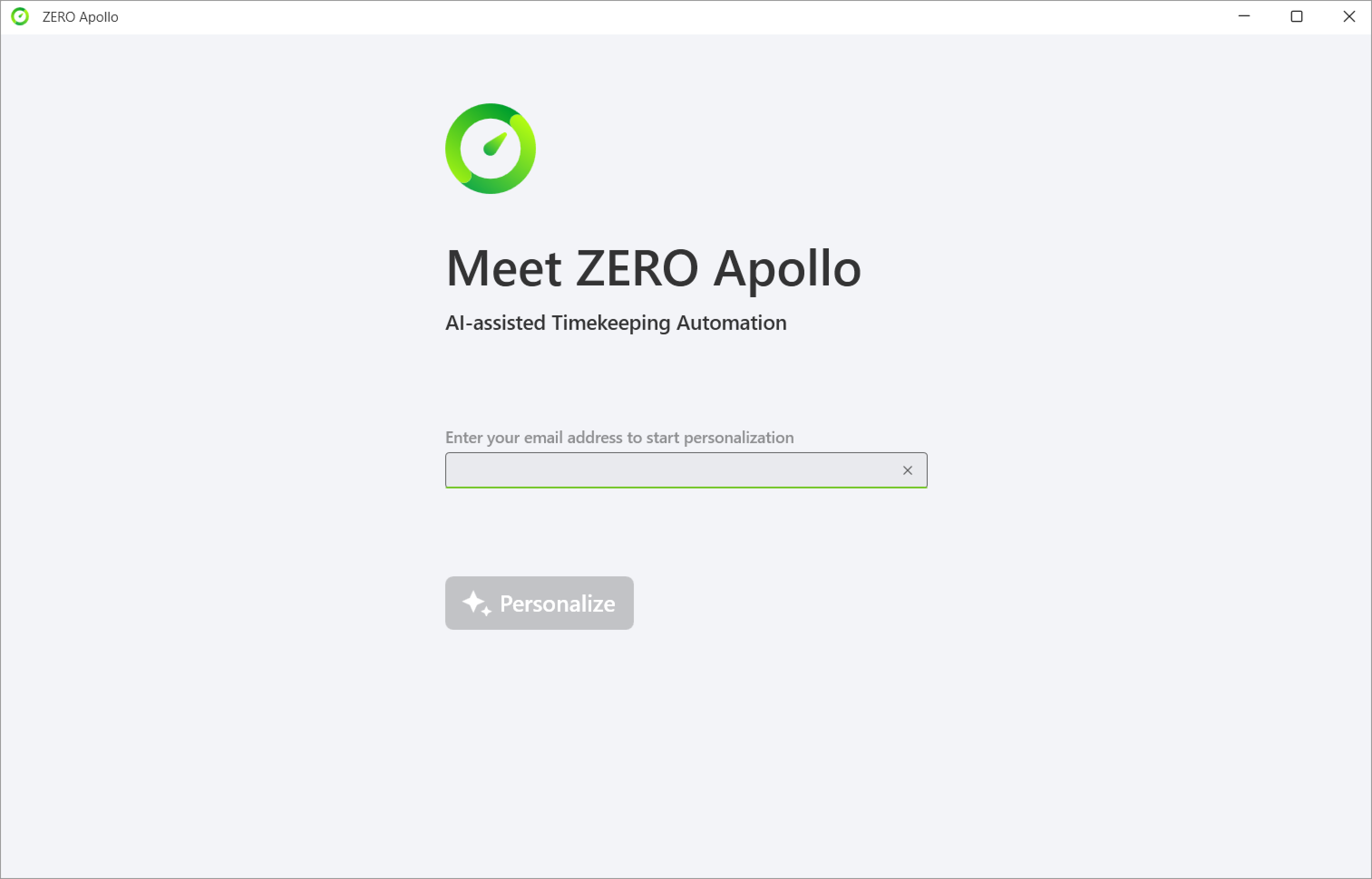Apollo Setup Process – ZERO