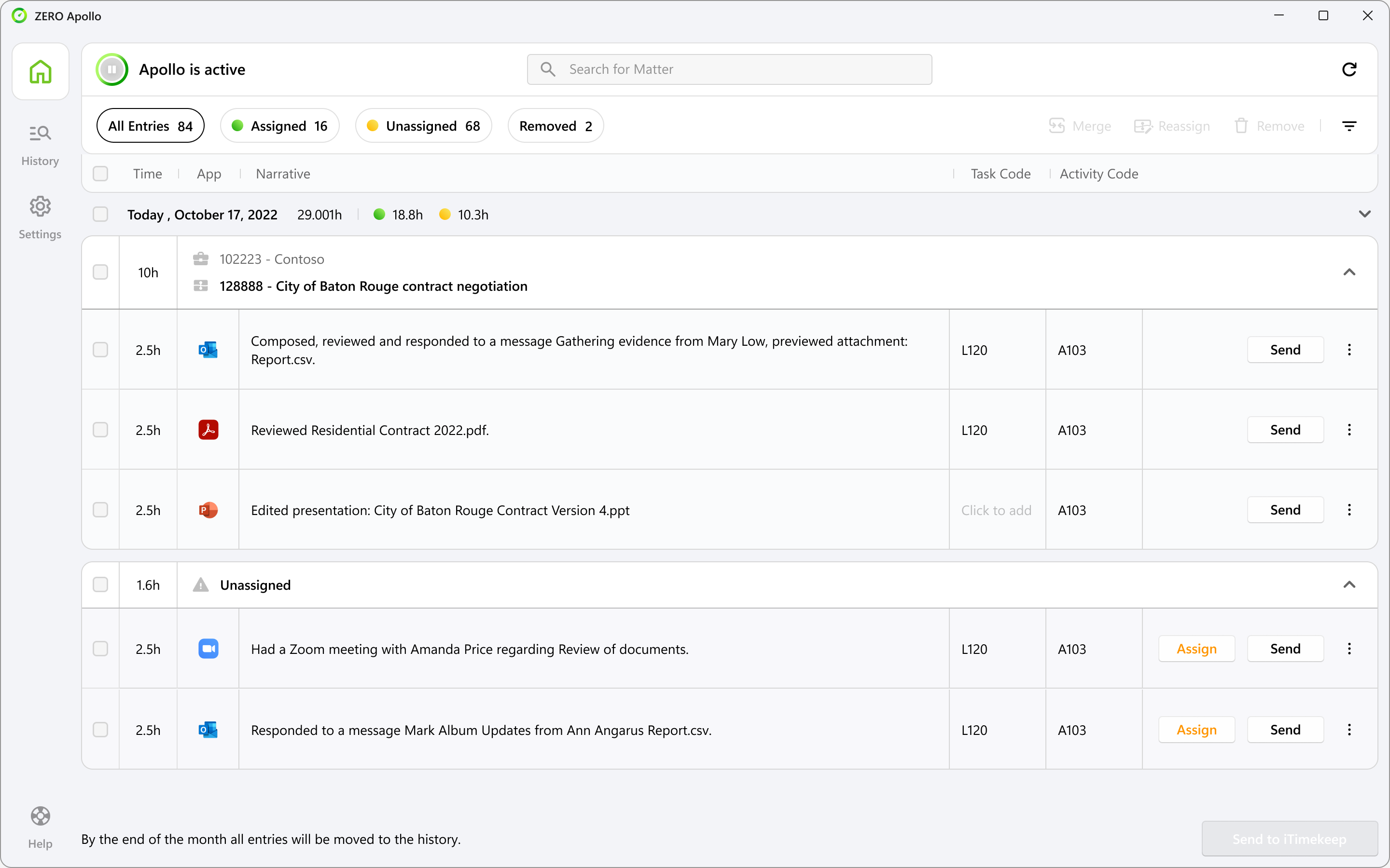 Entry Management – ZERO